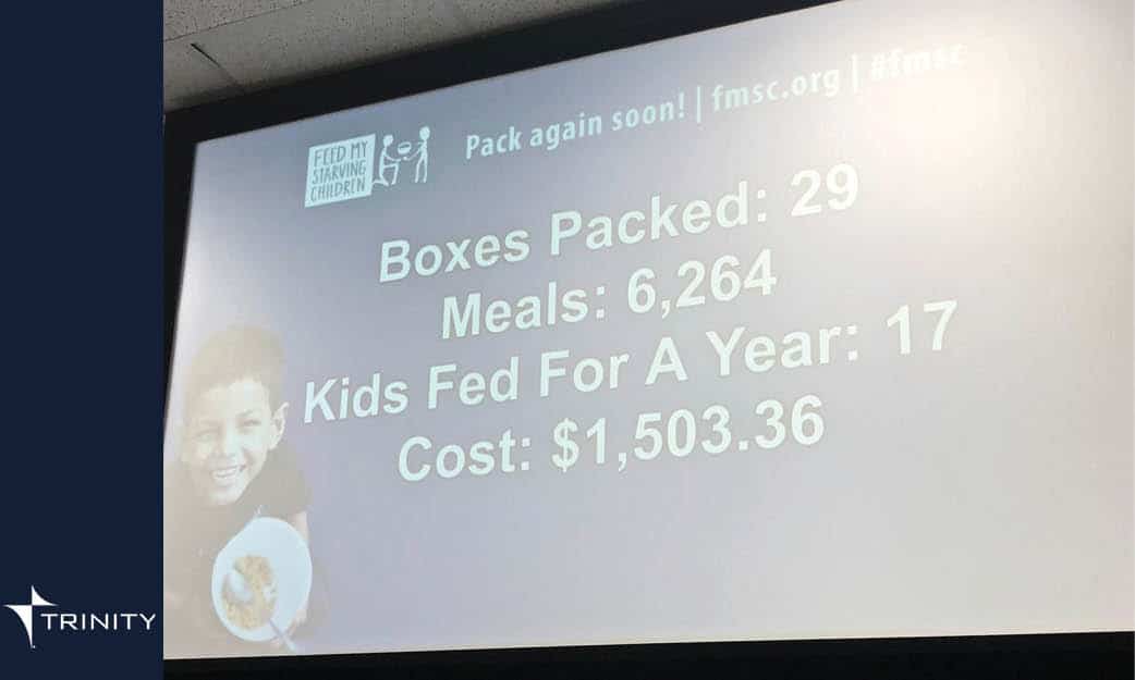 Giving Back: Feed Children | Trinity Online